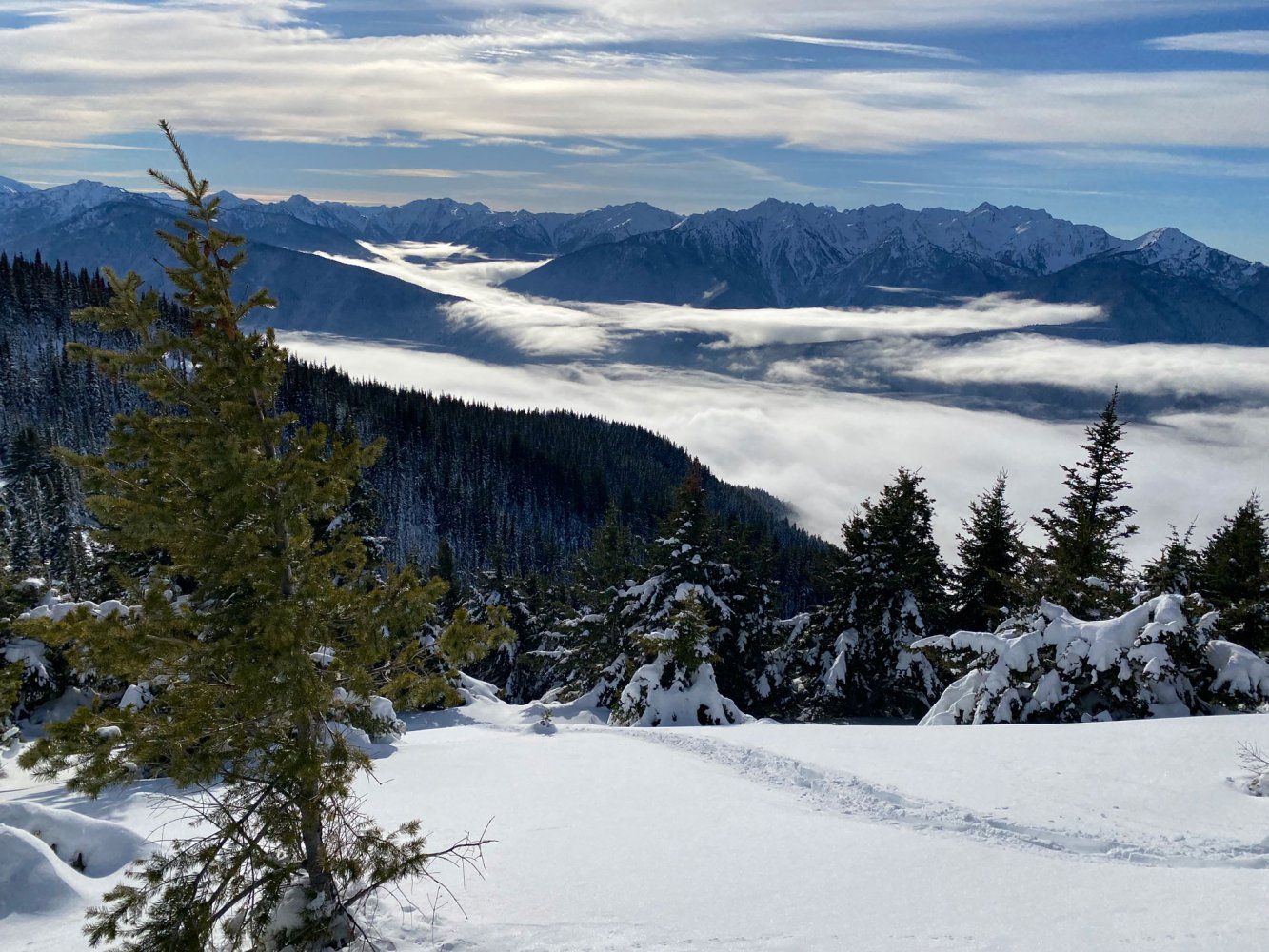 Best Snowshoeing in Washington in a Scenic Winter Wonderland